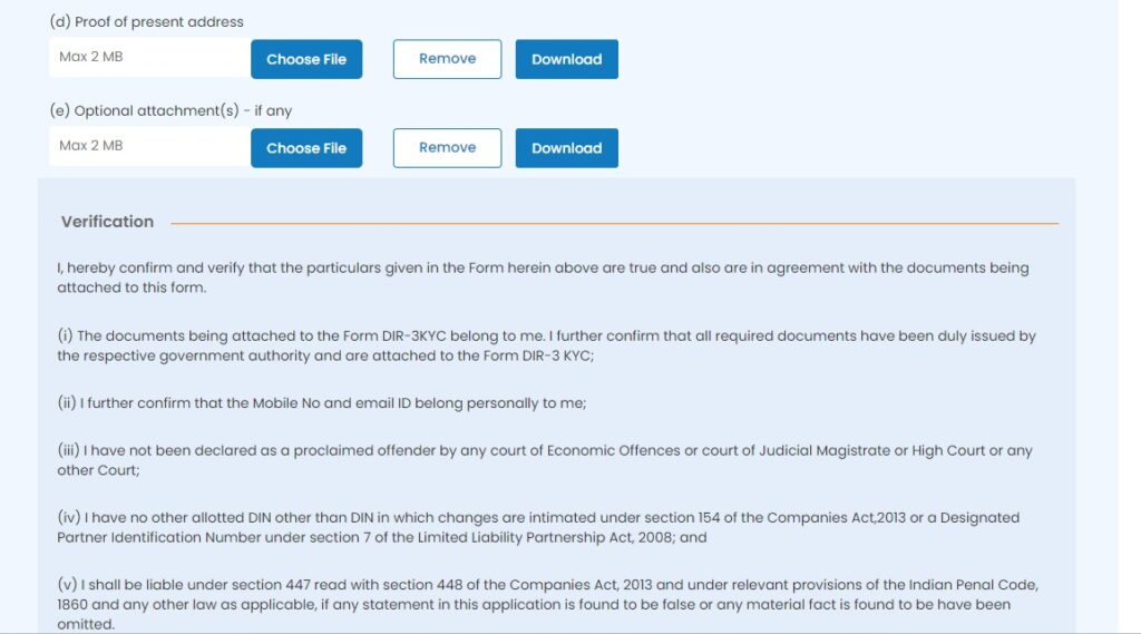 DIR 3 KYC (DIRECTOR KYC) | Perfect Filing